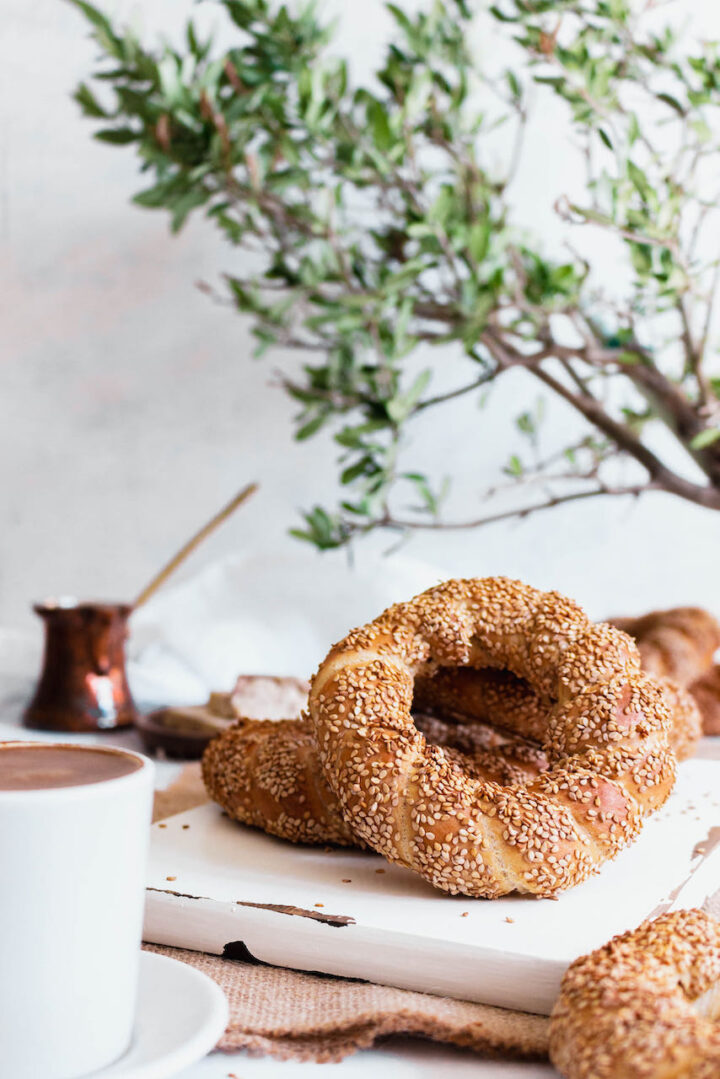 Greek Sesame Bread Rings (koulouri Thessalonikis) ~ Foodathlon