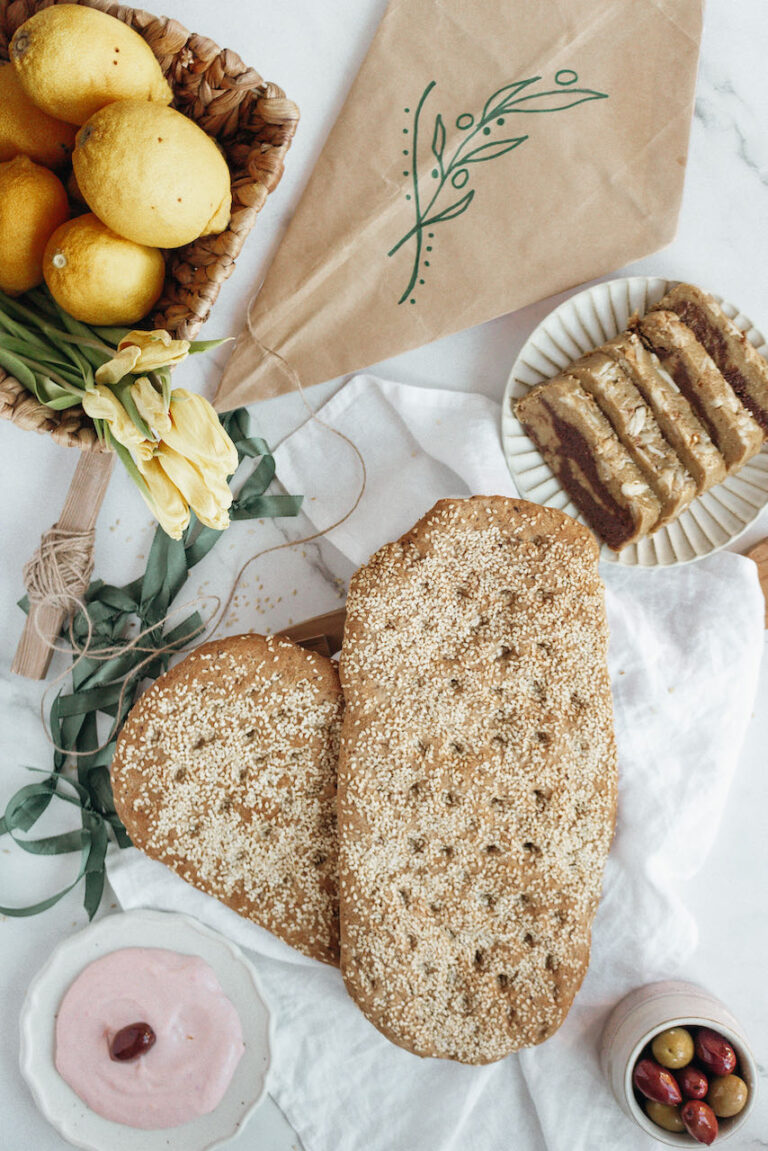 Gluten-Free Lagana (Greek Lent Bread) ~ Foodathlon